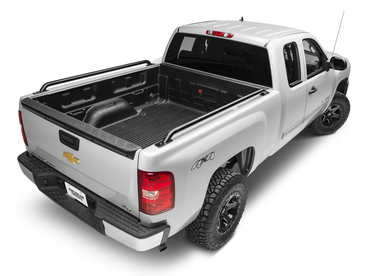 Chevy Silverado Bed Rails & Caps for 2007, 2008, 2009, 2010, 2011, 2012 ...