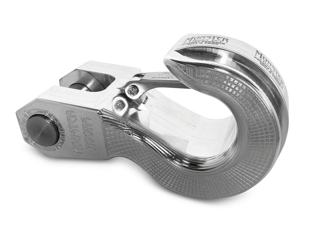 Monster Hook Silverado Swivel Recovery Hook - Aluminum MH-SW1A