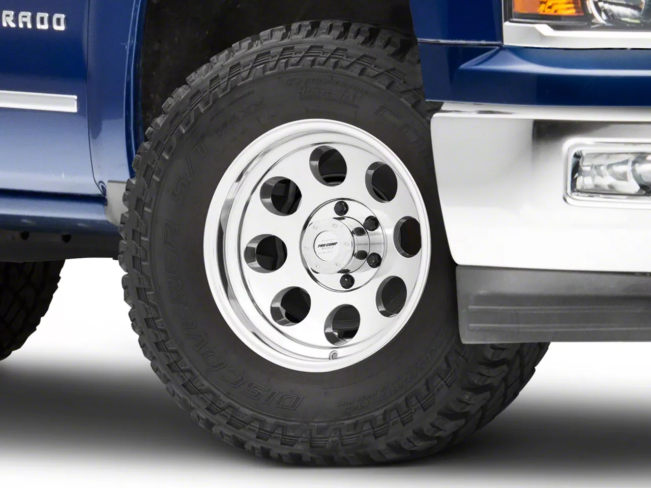 Pro Comp Wheels Silverado 69 Series Polished 6-Lug Wheel - 17x9; -6mm ...