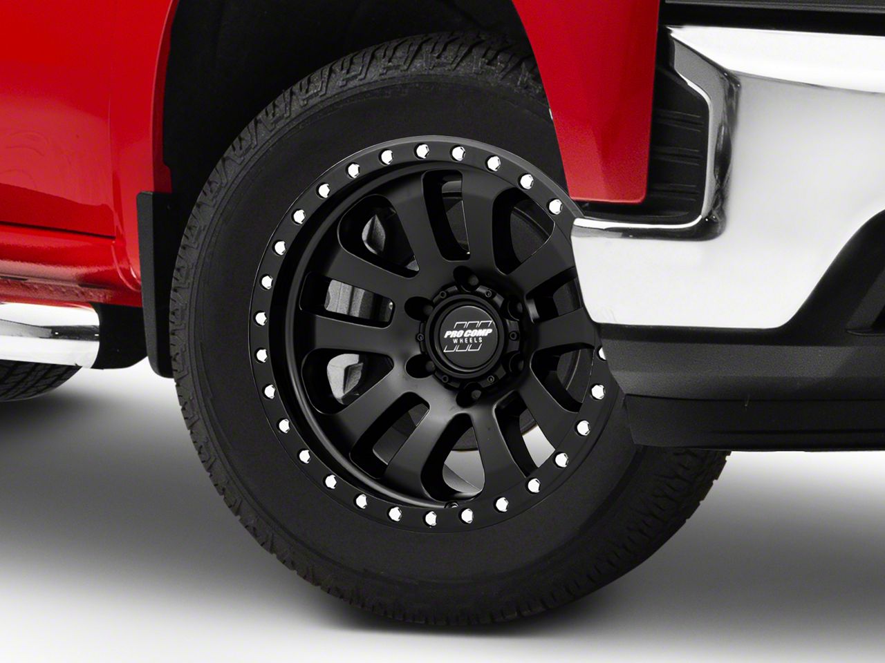 Pro Comp Wheels Silverado 1500 Prodigy Satin Black 6-Lug Wheel; 20x9.5 ...