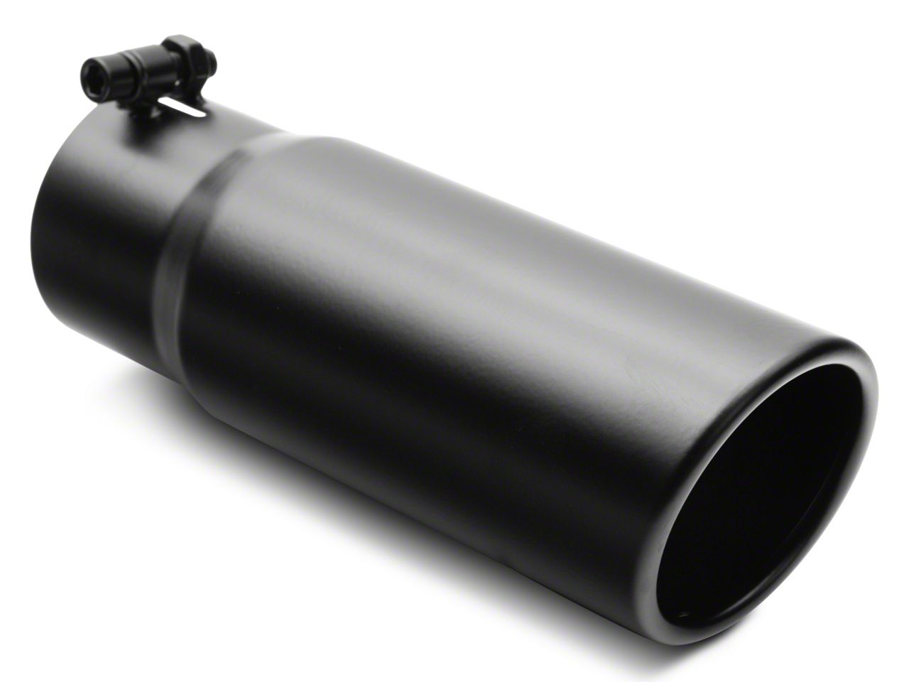 Proven Ground Silverado 1500 3.50-Inch Black Custom Rolled Exhaust Tip ...