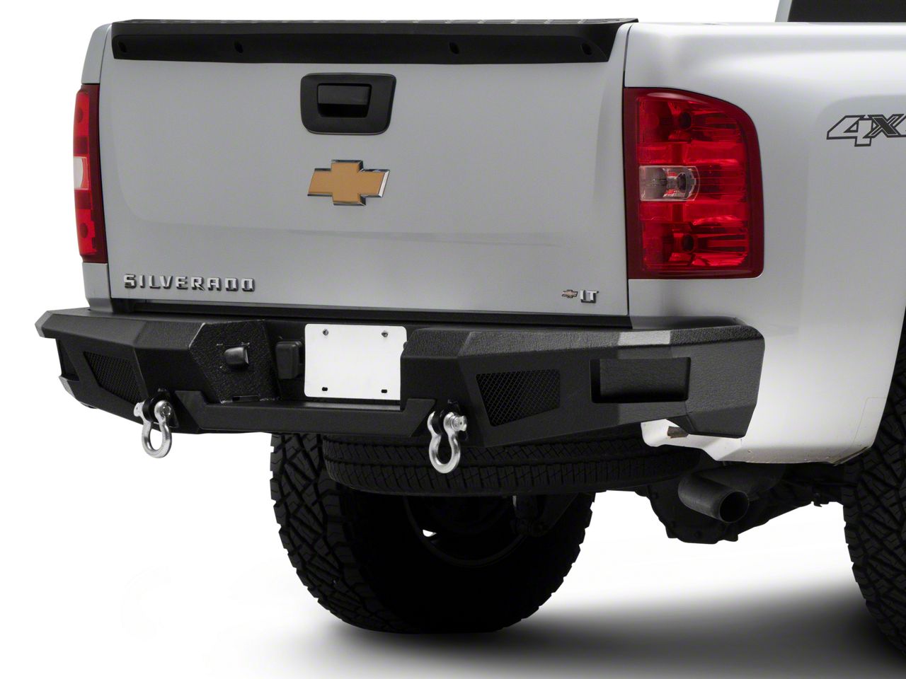 Barricade Silverado 1500 HD Rear Bumper S148694 (07-13 Silverado 1500 ...