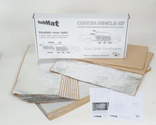 Silverado 1500 Sound Deadening and Thermal Insulation Complete Kit (04 ...