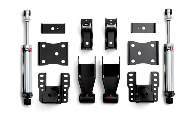 QA1 Sierra 1500 Double Adjustable Rear Drop Kit; 4 to 6-Inch RDK52627 ...