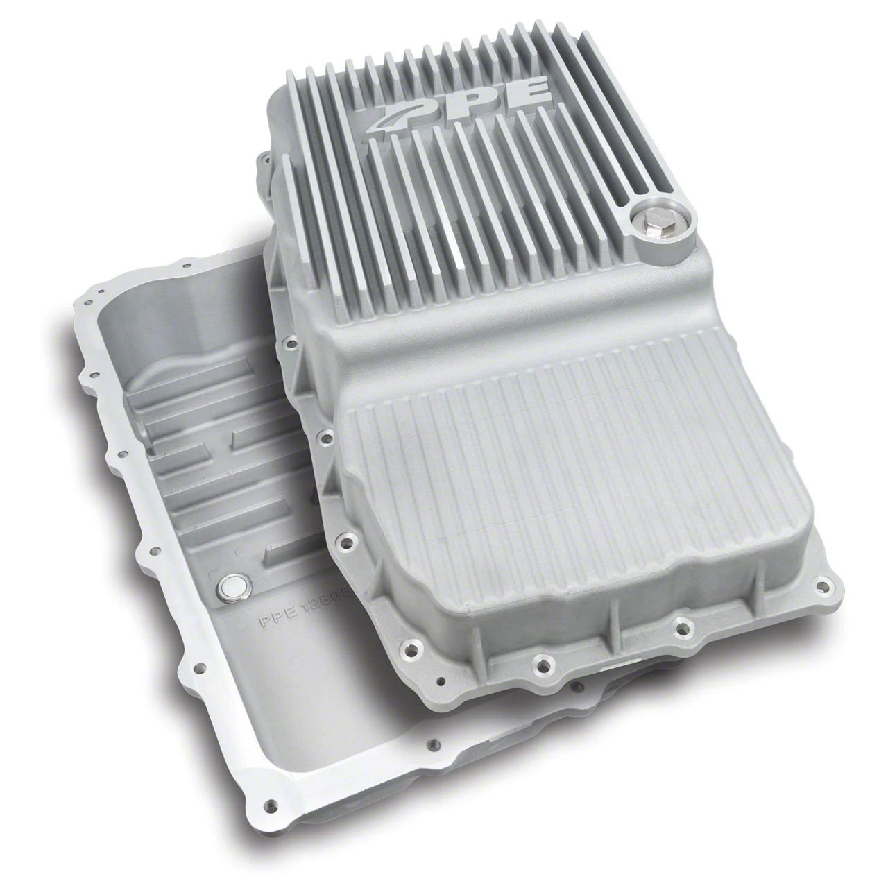 PPE Silverado 1500 Heavy-Duty Deep Aluminum Transmission Pan; Raw ...