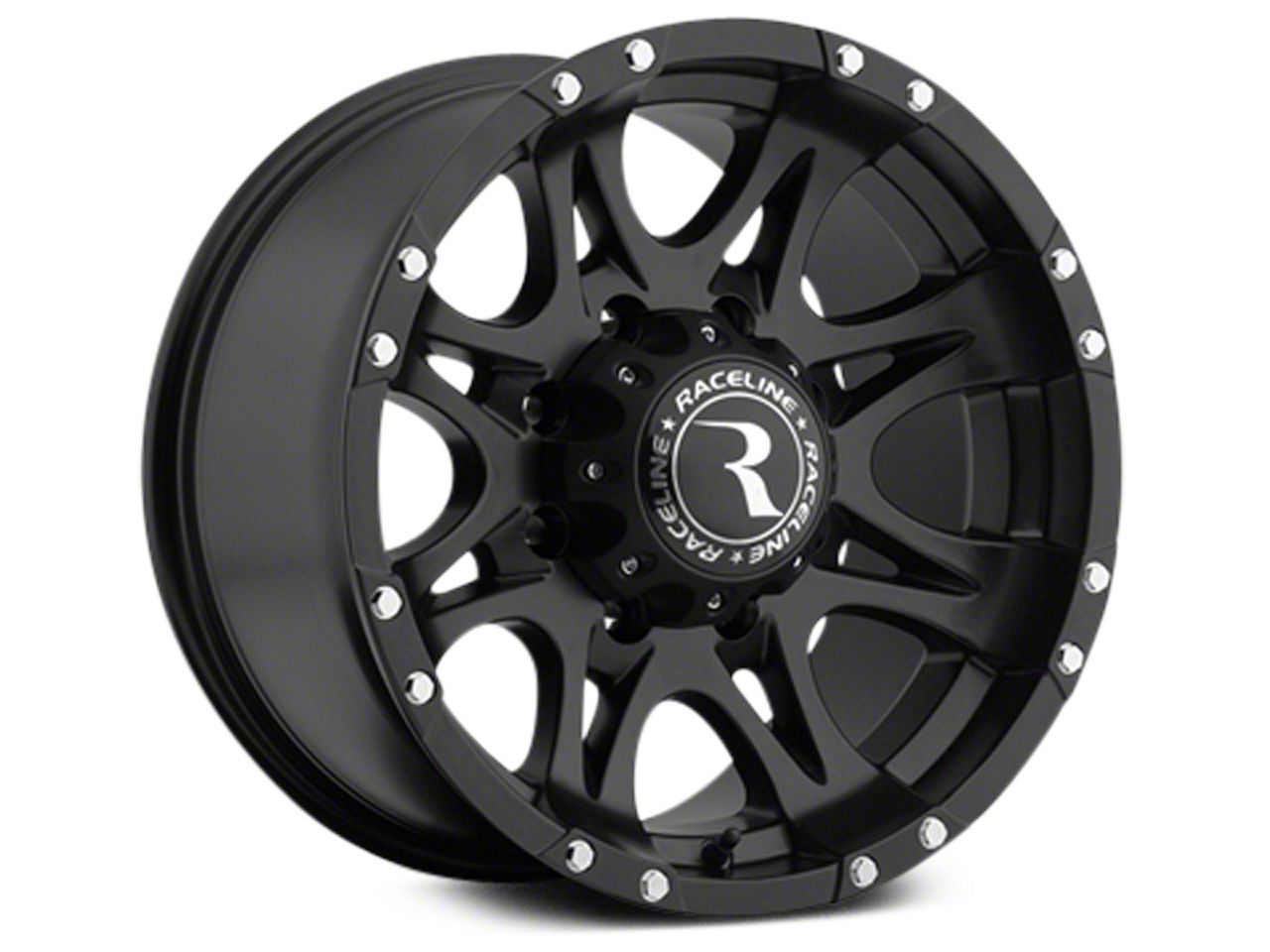 Raceline Sierra 1500 Raptor Black 6-Lug Wheel; 20x9; 0mm Offset 981 ...