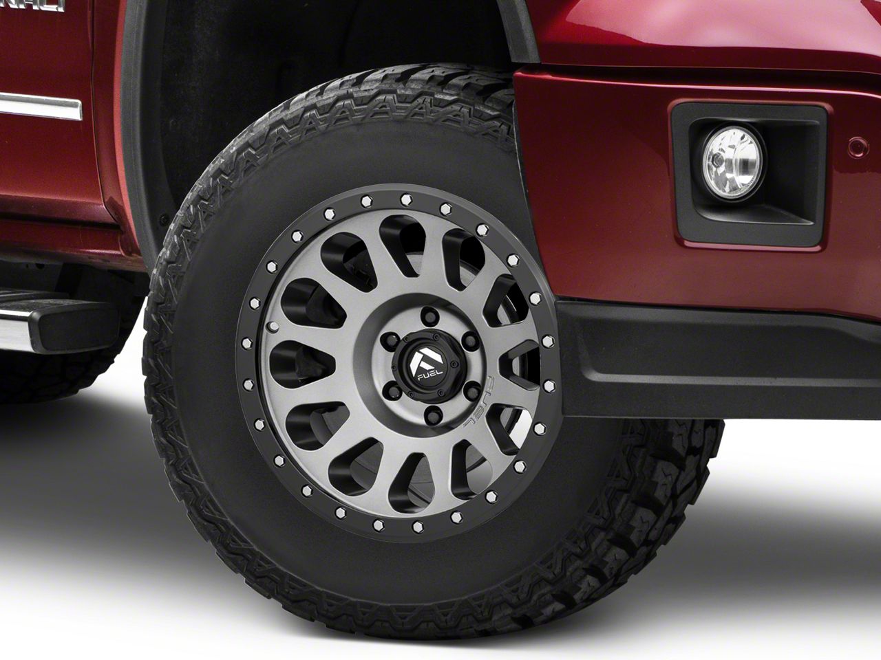 Fuel Wheels Sierra 1500 Vector Gun Metal 6-Lug Wheel; 17x8.5; 7mm ...