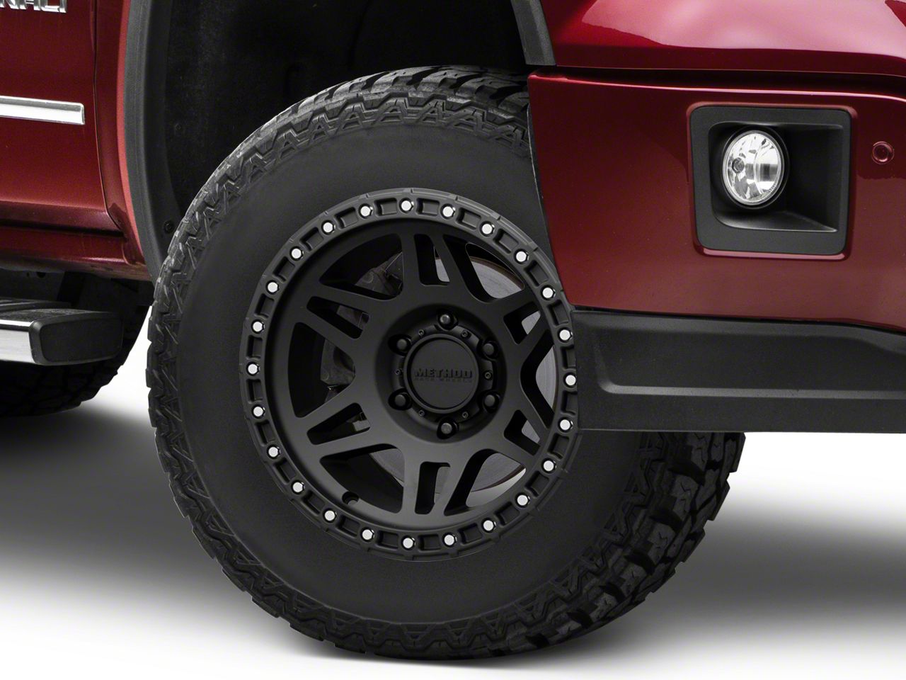 Method Race Wheels Silverado 1500 MR312 Matte Black 6-Lug Wheel; 17x8.5 ...