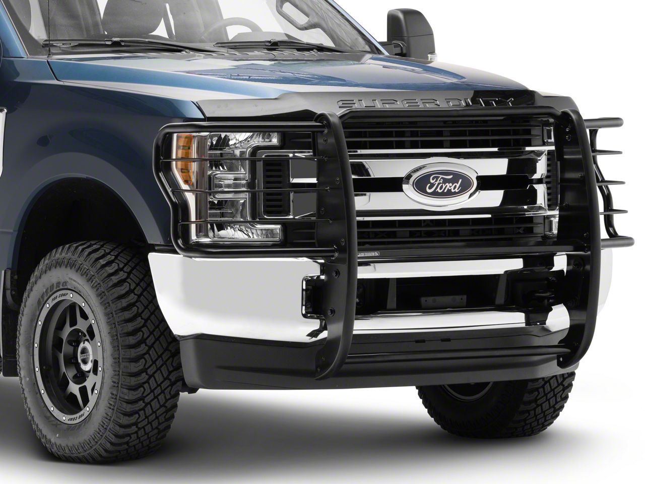 Black Horse Off Road F-250 Super Duty Grille Guard; Black 17FB28MA (17 ...
