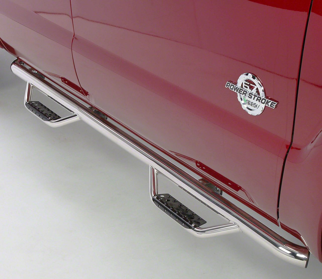 F-350 Super Duty Dominator D2 Cab Length Side Step Bars; Stainless ...