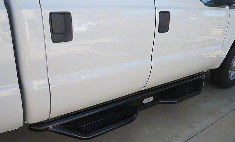 F-350 Super Duty HD Side Step Bars; Semi-Gloss Black (11-16 F-350 Super ...