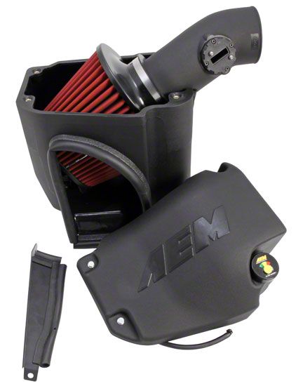 AEM Induction F-350 Super Duty Brute Force Cold Air Intake; Gunmetal ...