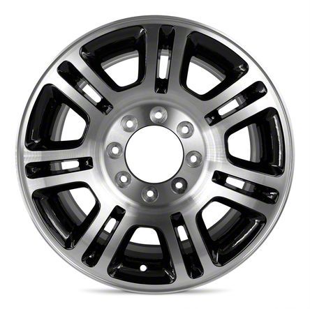 F-250 Super Duty Double 7-Spoke Replica Aluminum Black 8-Lug Wheel ...