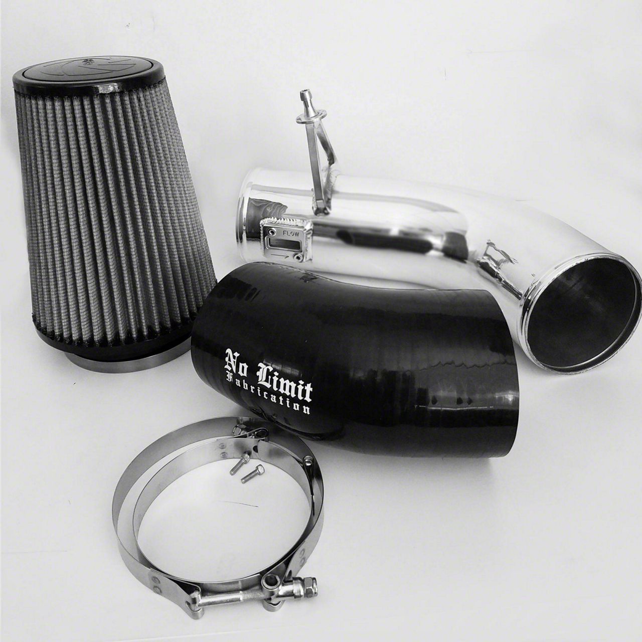 No Limit Fabrication F-350 Super Duty Cold Air Intake with Pro DRY S ...