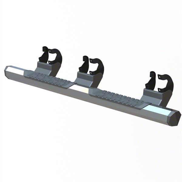 GEM Tubes F-250 Super Duty Octa Series Nerf Side Step Bars; Chrome ...