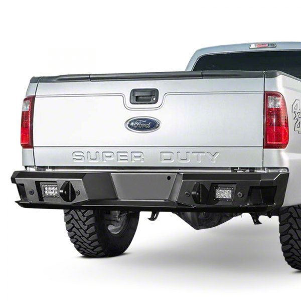 LoD Offroad F-350 Super Duty Signature Series Rear Bumper; Black ...