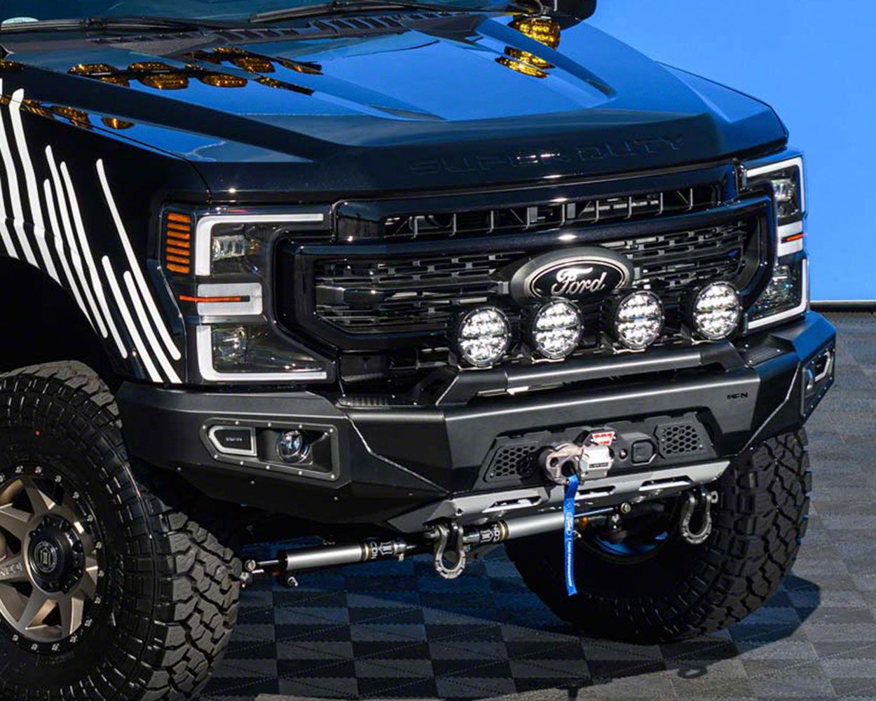 AFN 4x4 F-250 Super Duty Front Bumper 48002775 (17-22 F-250 Super Duty ...