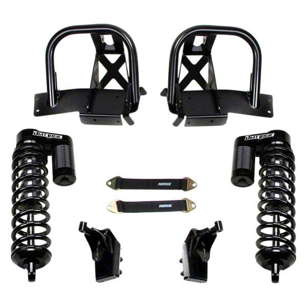 Fabtech F-250 Super Duty 4-Inch Coil-Over Conversion Kit with Front ...