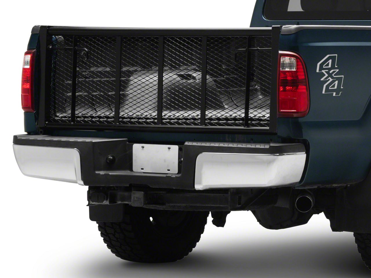 Go Industries F-250 Super Duty Straight Air Flow Tailgate; Black 6618B ...