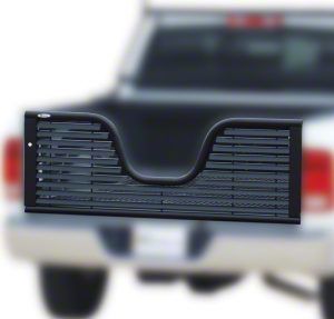 Go Industries F-250 Super Duty Louvered V-Gate Air Flow Tailgate; Black ...