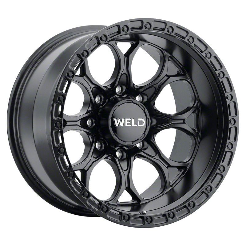Weld Off-Road F-350 Super Duty Ledge Eight Satin Black 8-Lug Wheel ...