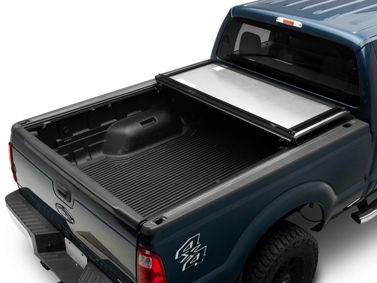 Weathertech Sierra 1500 AlloyCover Hard Tri-Fold Tonneau Cover S511848 ...