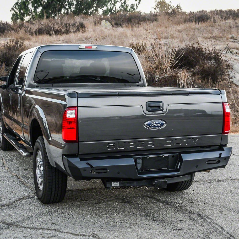 F-250 Super Duty Pro-Series Rear Bumper; Textured Black (11-16 F-250 ...