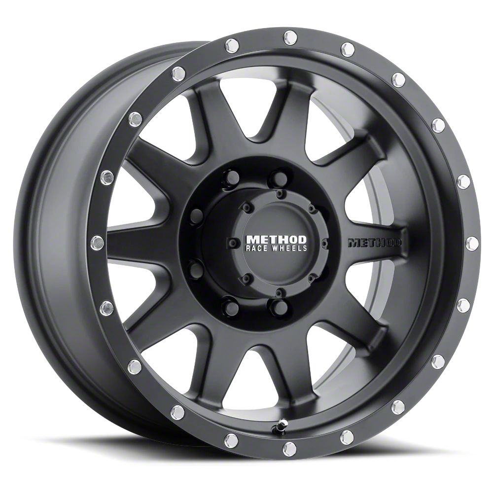 Method Race Wheels F-250 Super Duty MR301 The Standard Matte Black 8 ...