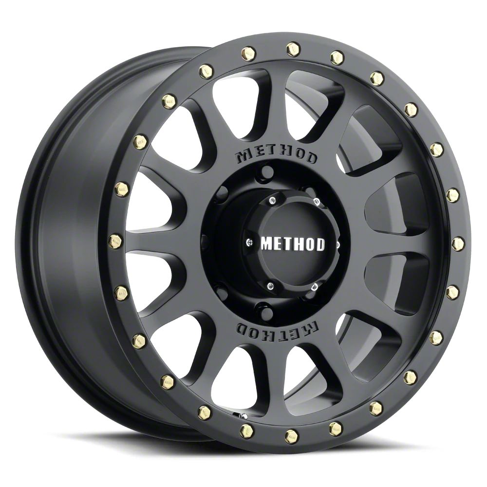 Method Race Wheels F-250 Super Duty MR305 NV HD Matte Black 8-Lug Wheel ...