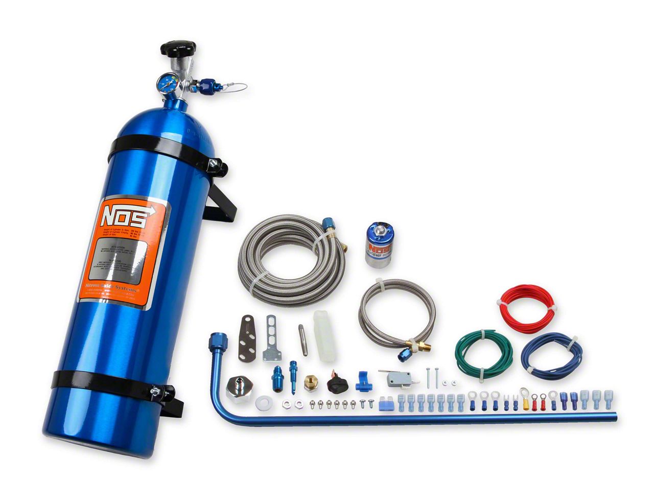 NOS Silverado 2500 Diesel Nitrous System; 15 lb. Blue Bottle 02521NOS ...