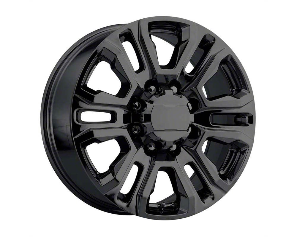 Performance Replicas Silverado 2500 PR207 Gloss Black 8-Lug Wheel; 20x8 ...
