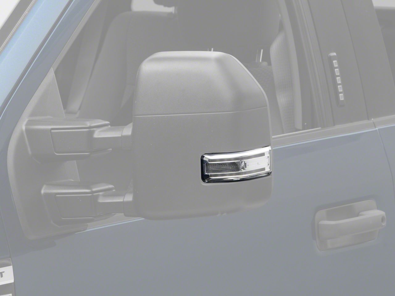 Boost Auto Parts F-250 Super Duty Towing Mirrors with Clear Sequential ...