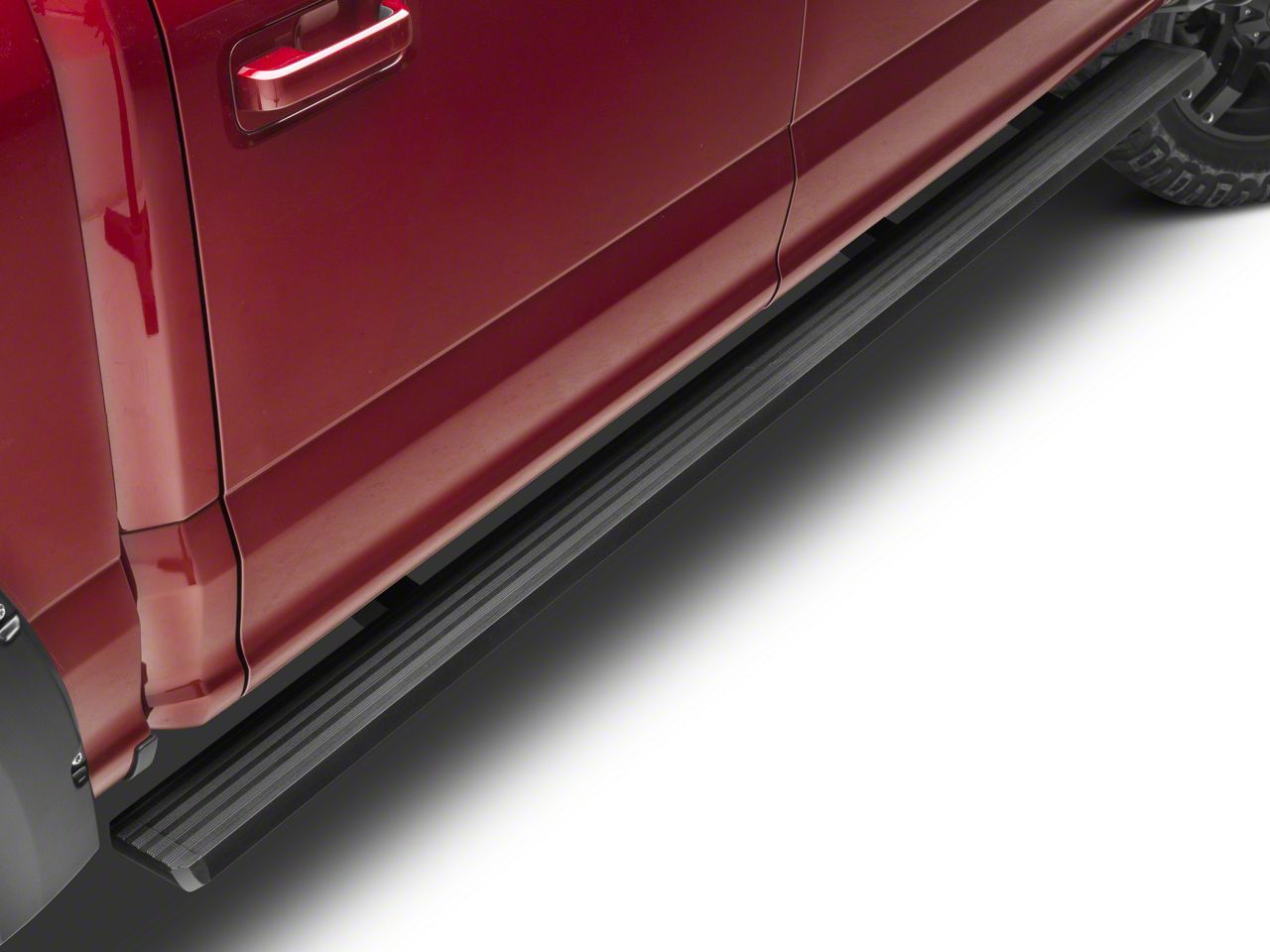 Barricade F-150 Aluminum Running Boards; Black T530306 (15-23 F-150 ...