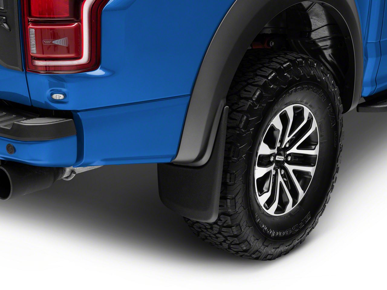 F-150 Mud Guards; Rear (17-20 F-150 Raptor) - Free Shipping