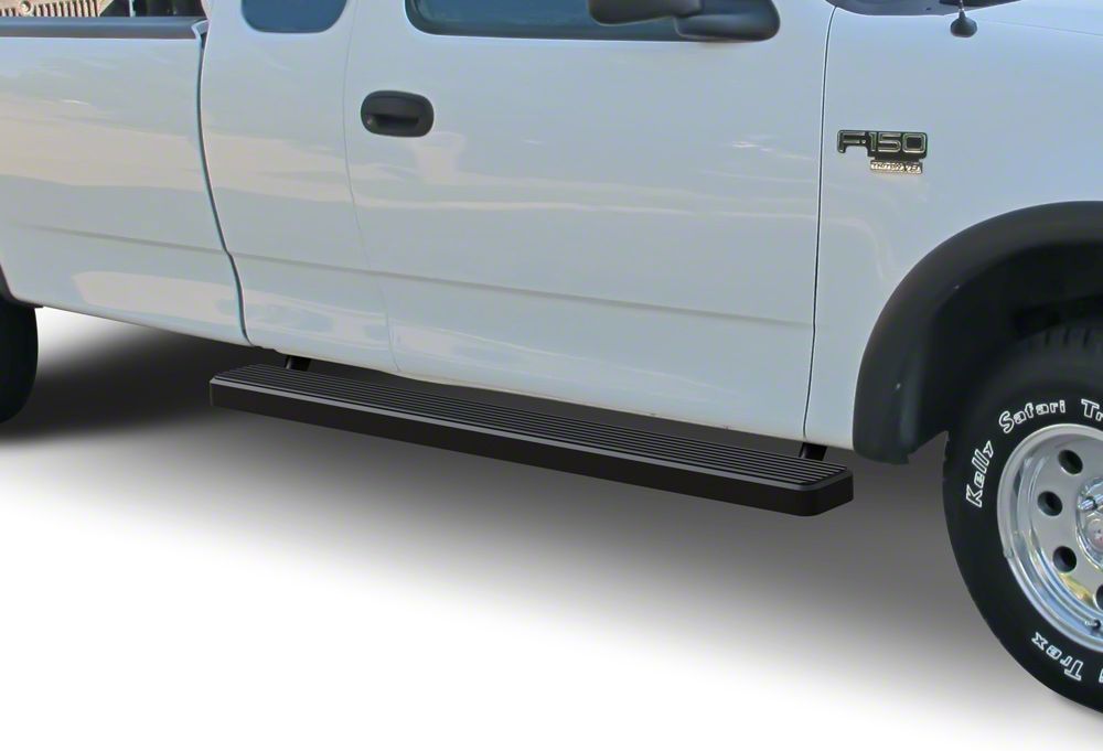 F-150 5-Inch iStep Running Boards; Black (99-03 F-150 SuperCab)