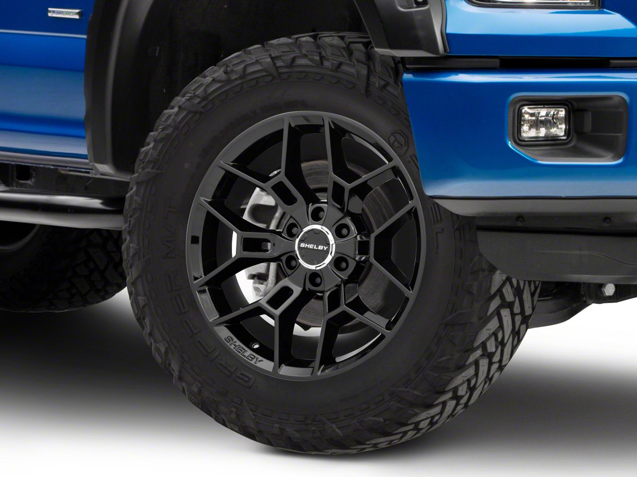 Carroll Shelby Wheels F-150 CS45 Gloss Black 6-Lug Wheel; 20x9; 12mm ...