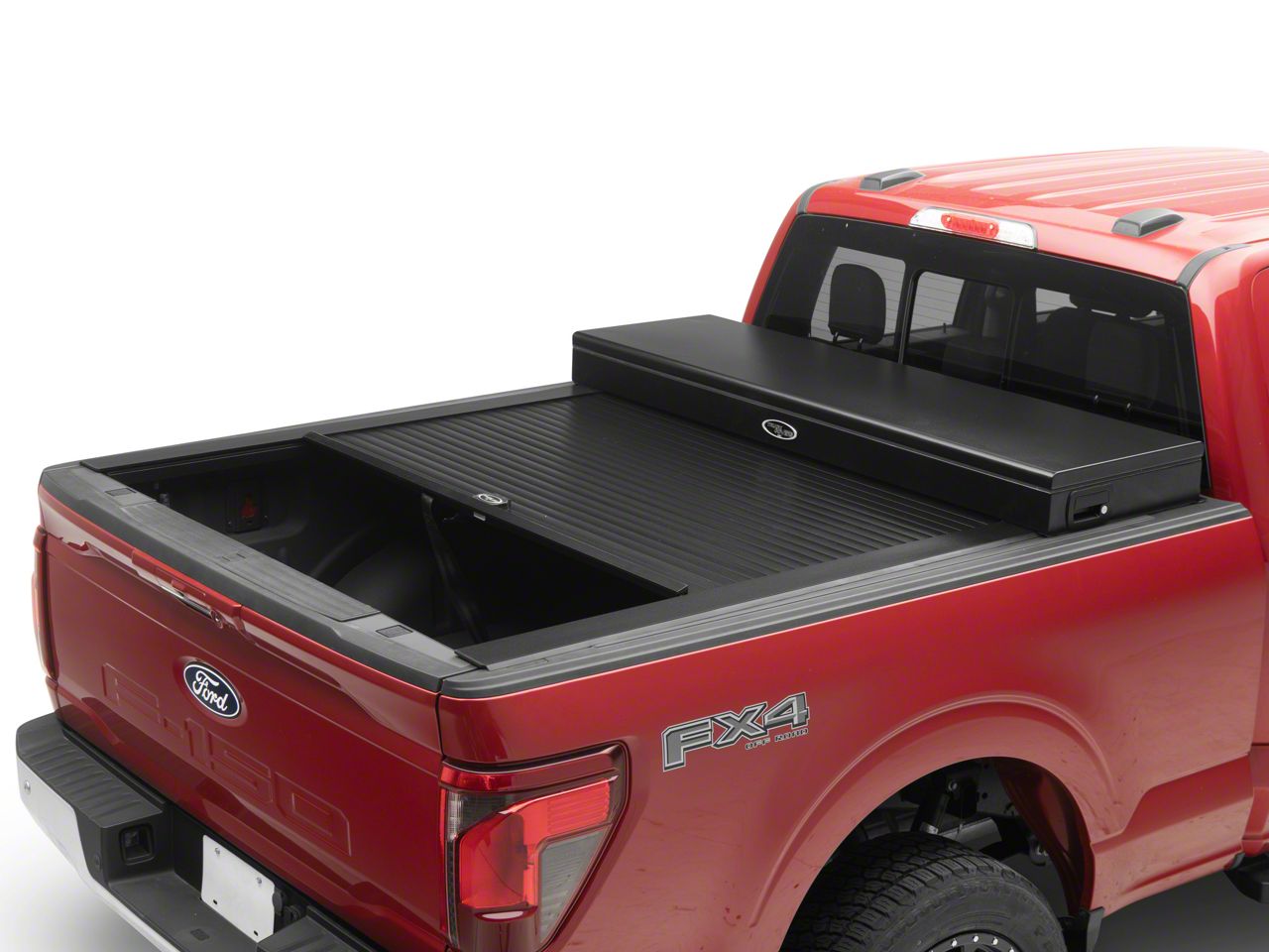 F-150 American Work Tool Box Hard Retractable Tonneau Cover (97-23 F ...