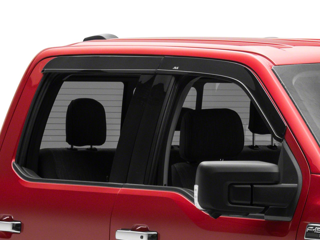 F-250 Super Duty Low Profile Ventvisor Window Deflectors; Front and ...