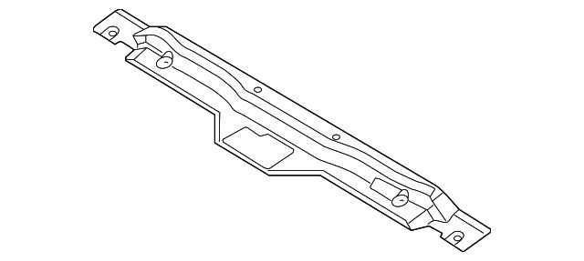 Ford F-150 Radiator Support Access Cover BL3Z-19E525-A (11-14 F-150 ...