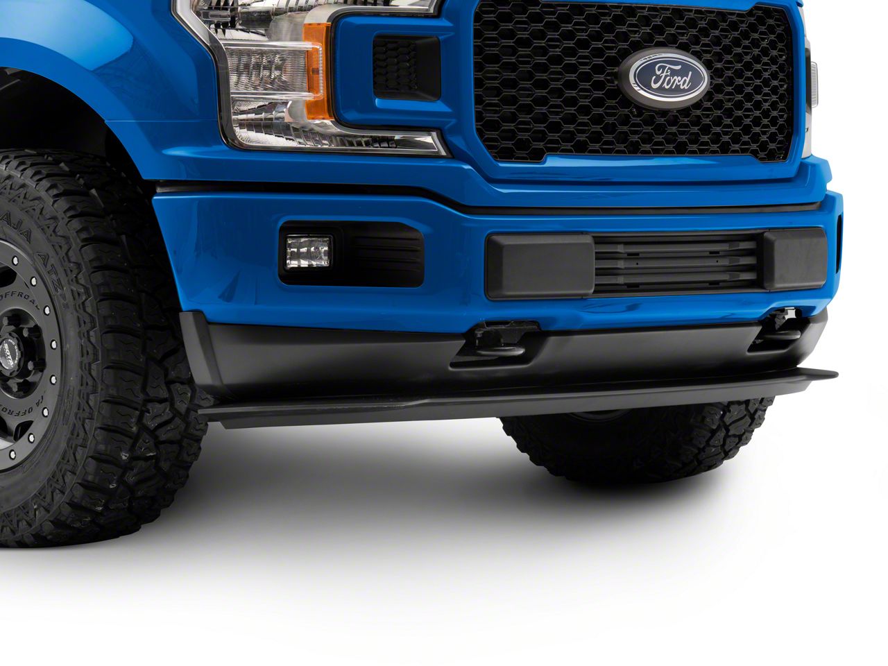 Air Design F-150 Street Series Front Chin Splitter; Satin Black FO25A15 ...