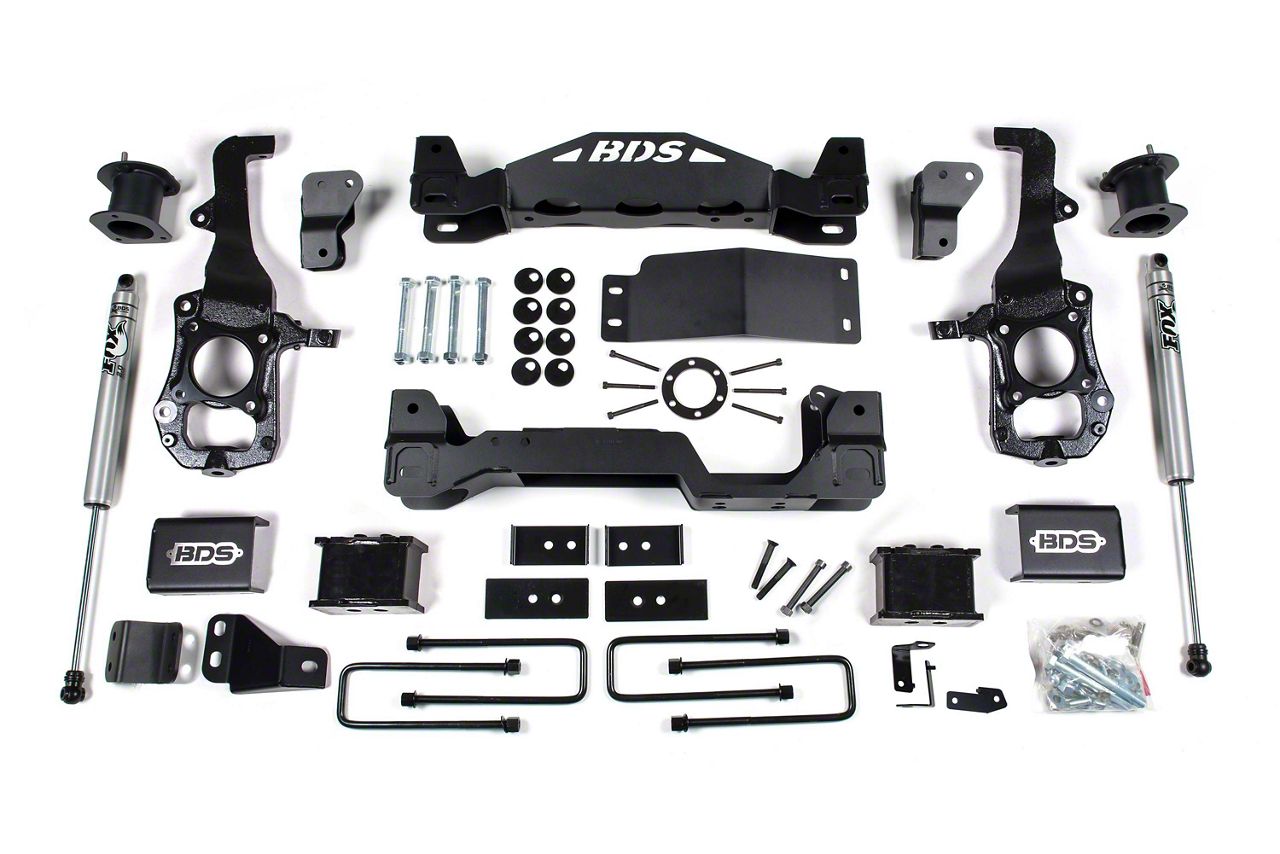 BDS F-150 6-Inch Suspension Lift Kit with Fox Shocks BDS1579FS (21-23 ...