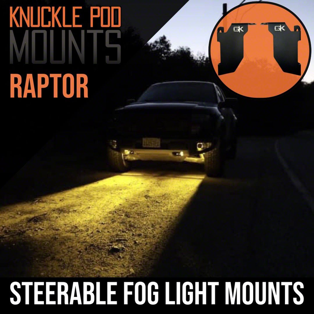 GateKeeper Off-Road F-150 Knuckle Pod Light Mounts KPFR1-GK (10-14 F ...