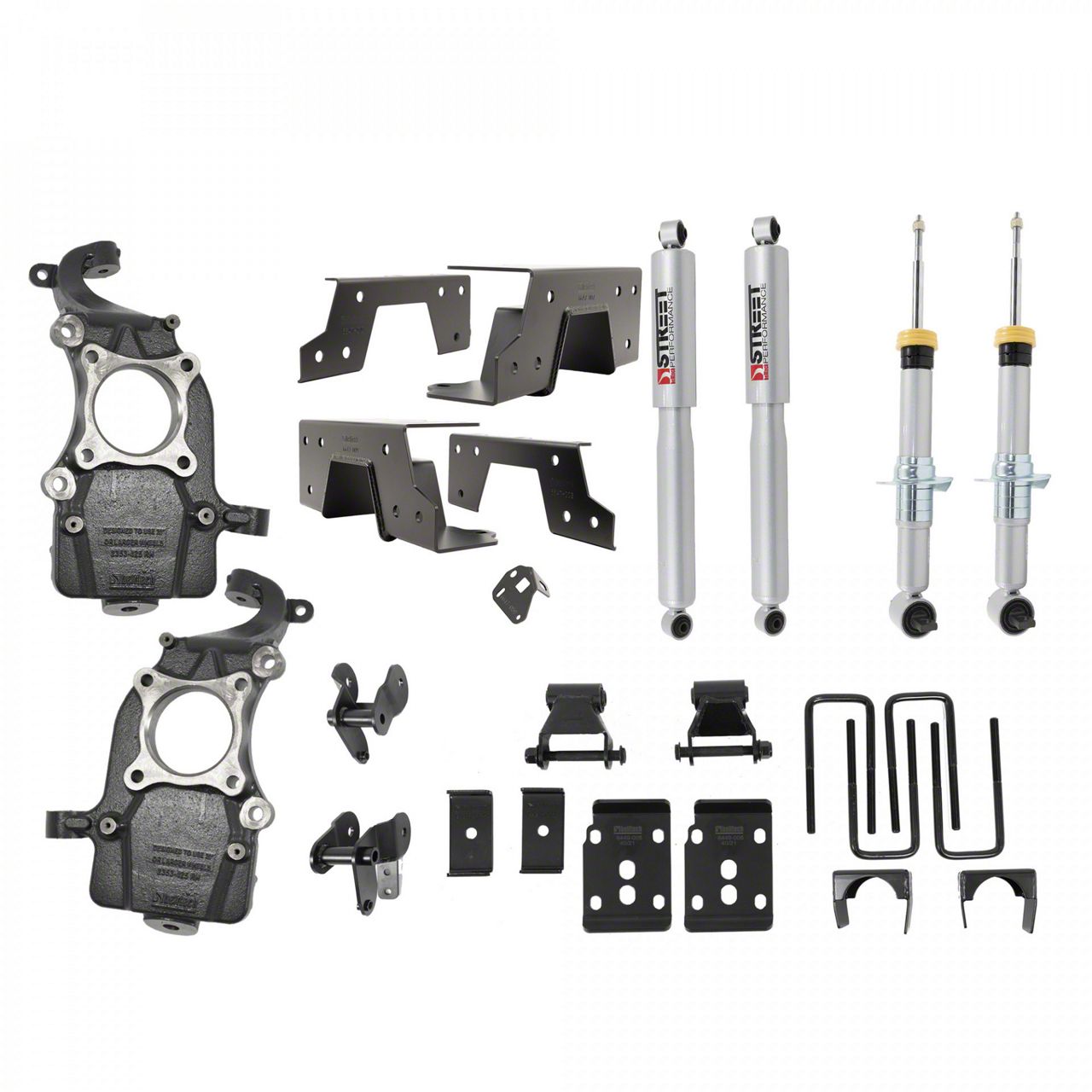 Belltech F-150 Lowering Kit with Street Performance Struts and Shocks ...