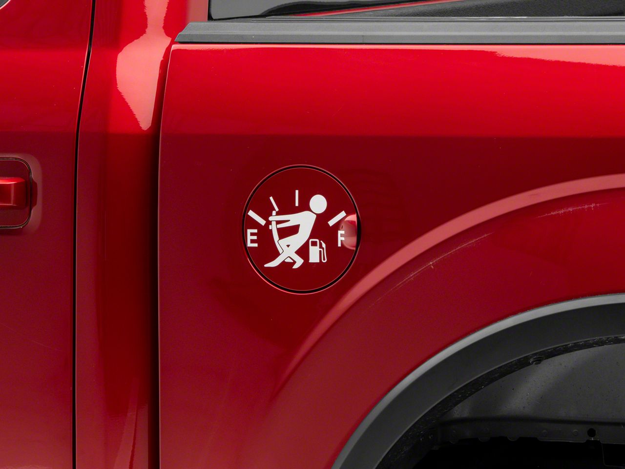 SpeedForm F-150 Gas Guy Decal; White T576314 (Universal; Some ...