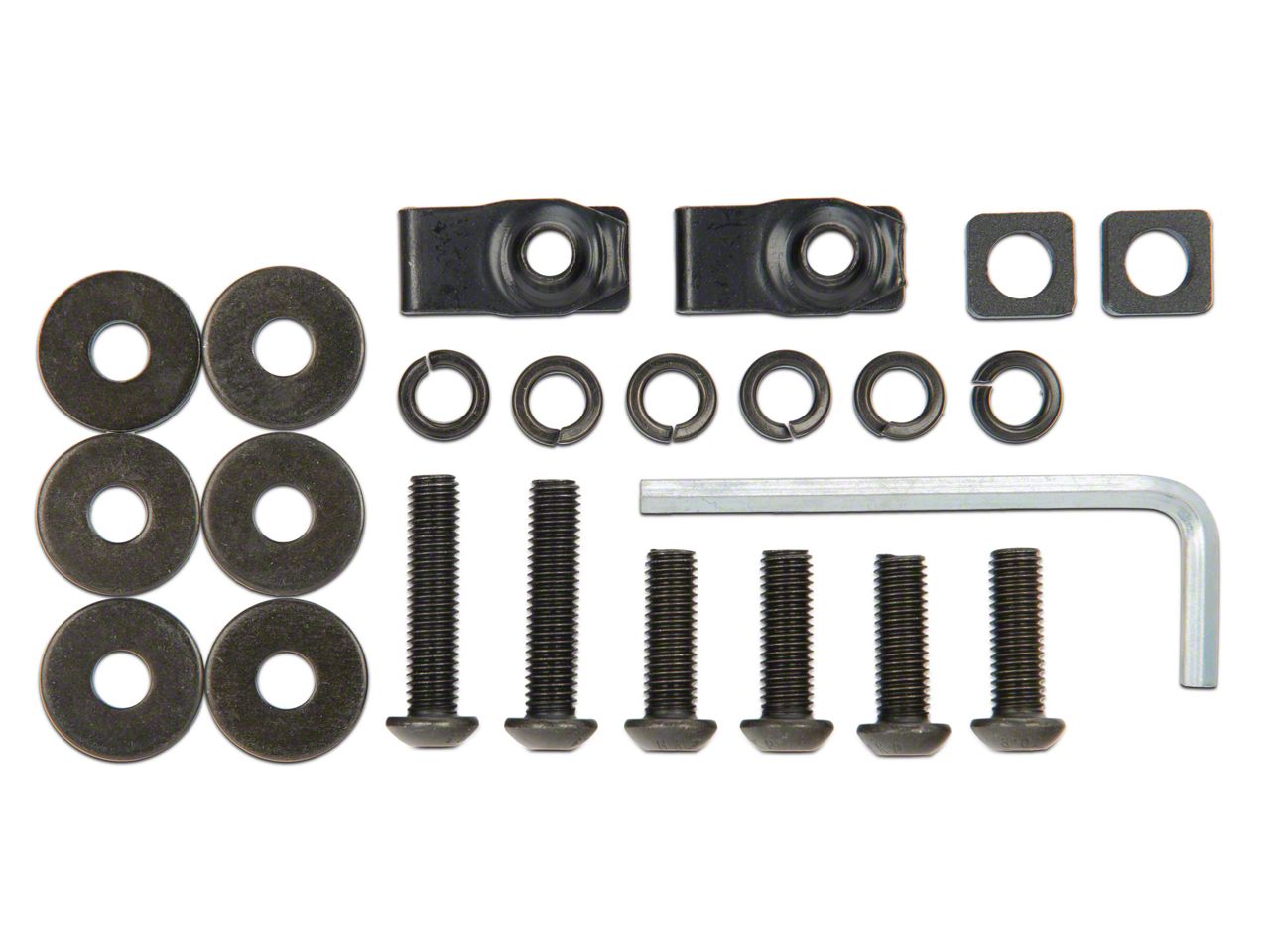 Barricade F-150 Replacement Skid Plate Hardware Kit for T542717 Only U2754H (09-14 F-150 ...