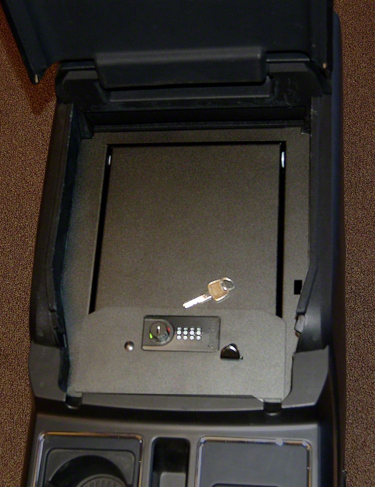 F-150 Center Console Locking Lid (15-20 F-150 w/ Flow-Through Center ...