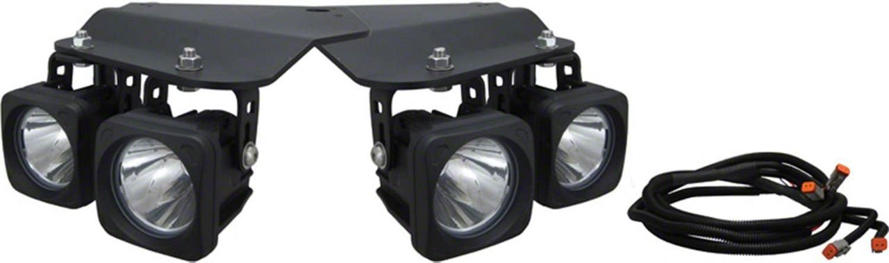 Vision X F-150 LED Fog Light Mounting Brackets 9160870 (10-14 F-150 ...