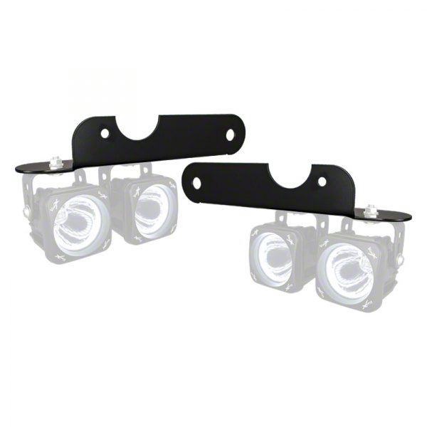 Vision X F-150 LED Fog Light Mounting Brackets 9906072 (17-20 F-150 ...