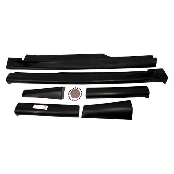 Street Scene F-150 Side Skirts; Unpainted 950-70821 (97-03 F-150 ...