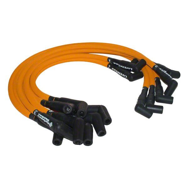 Performance Distributors F-150 LiveWires Spark Plug Wires; Orange DUI ...